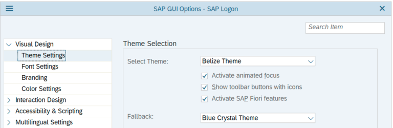 SAPGUI使い方解説！言語やデザイン設定変更まで | SAP navi